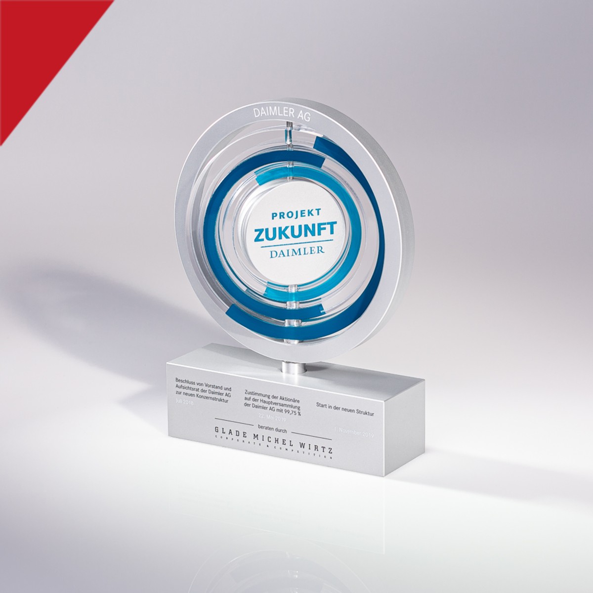 axxo S+P - Financial Tombstone "Projekt Zukunft"