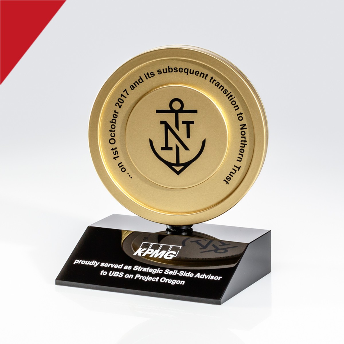 Tombstone made of acrylic glass / Plexiglas "Oregon"