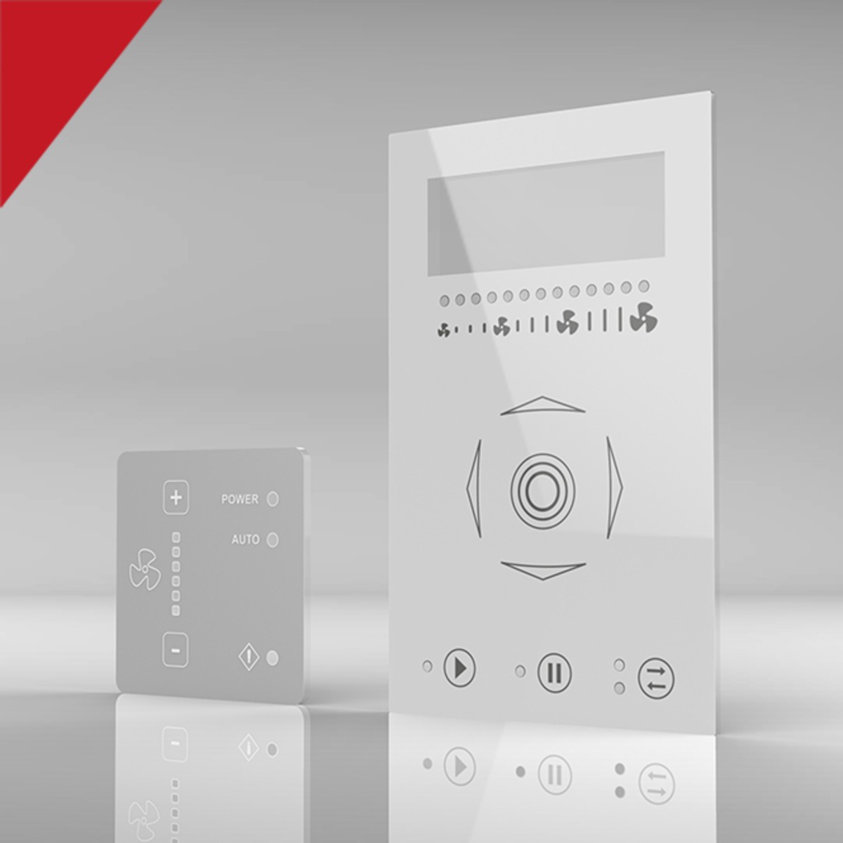 Individual front panels